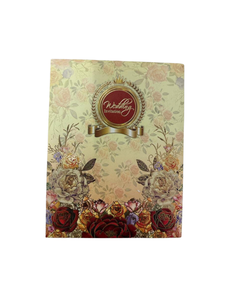 Personalised Wedding Card with bag design | UM Collection